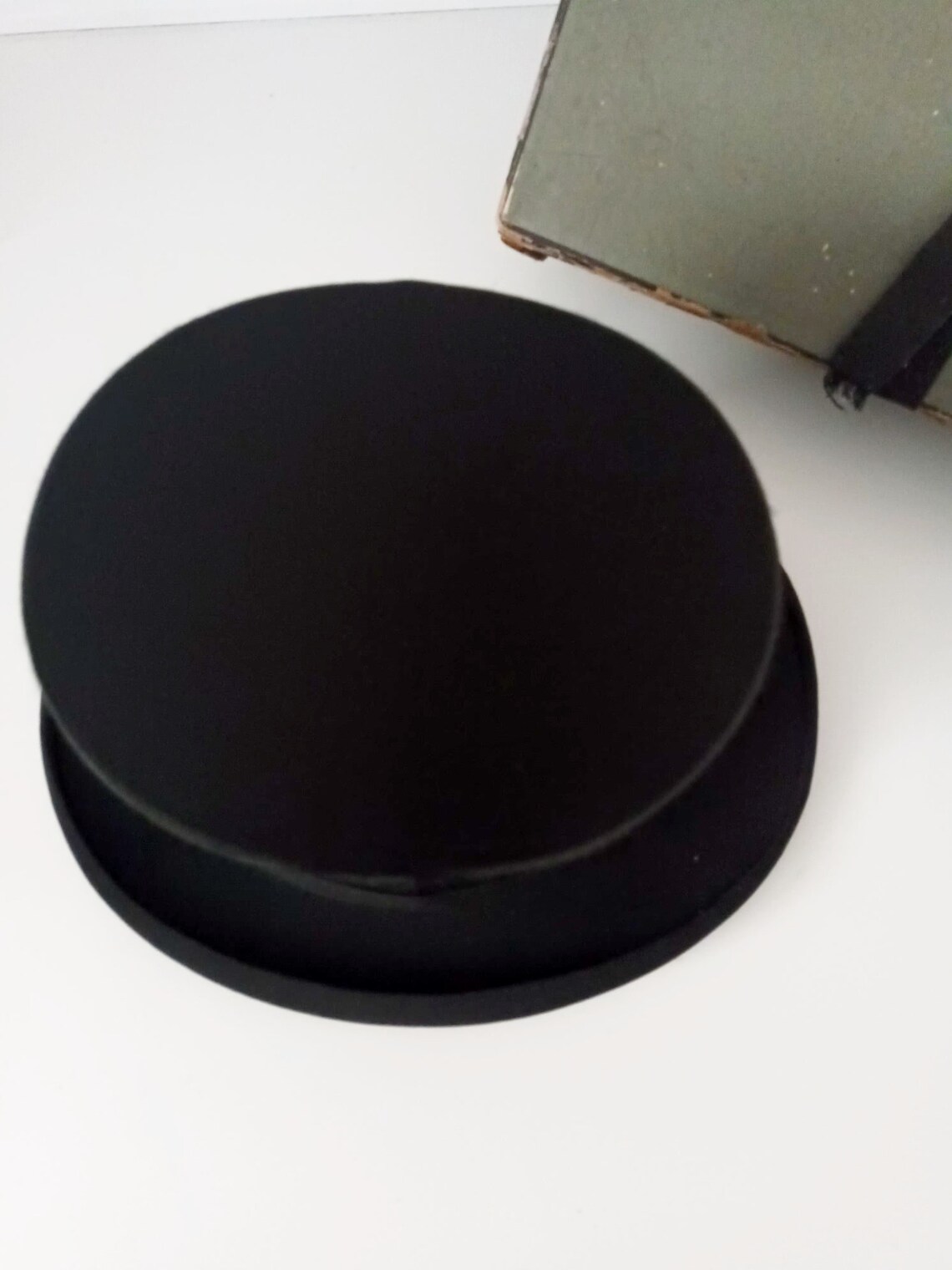 Top Hat Folding Silk Opera Hat in Hatbox From Richard Henkel - Etsy