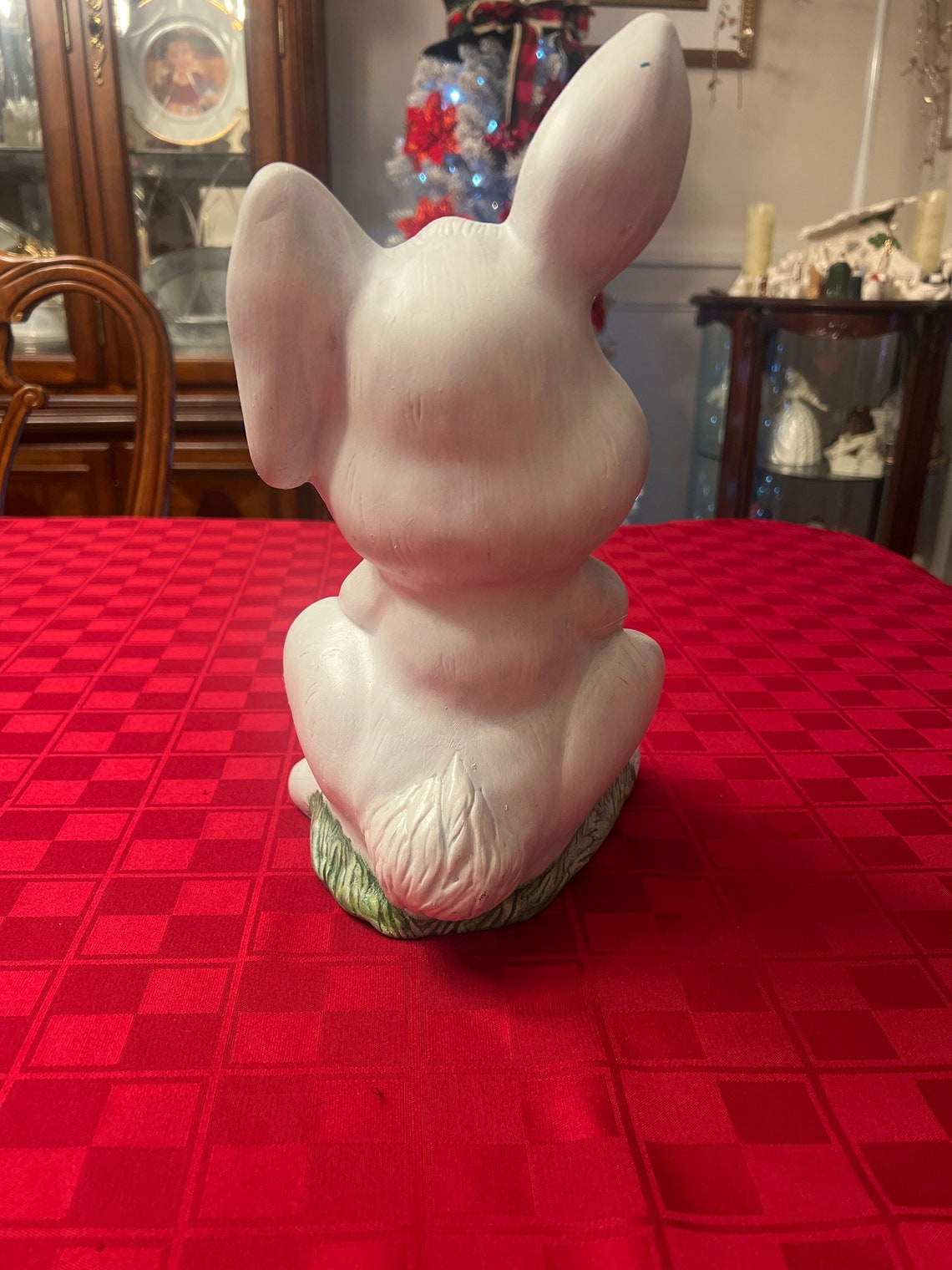 Hand Painted Ceramic Bunny - Etsy