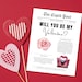 Valentines Cupid Post Newspaper | Editable Canva Template | Custom ...