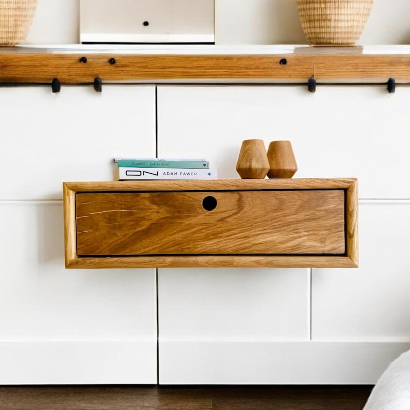 Floating Desk With Drawer - Etsy