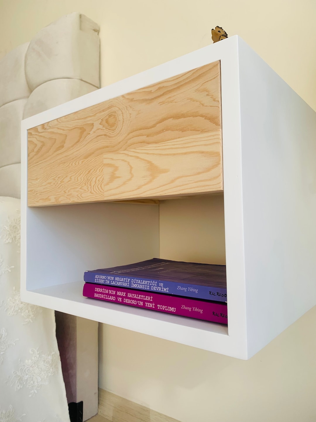 Floating Table, Modern Wood Floating Shelves, Custom Size Floating ...