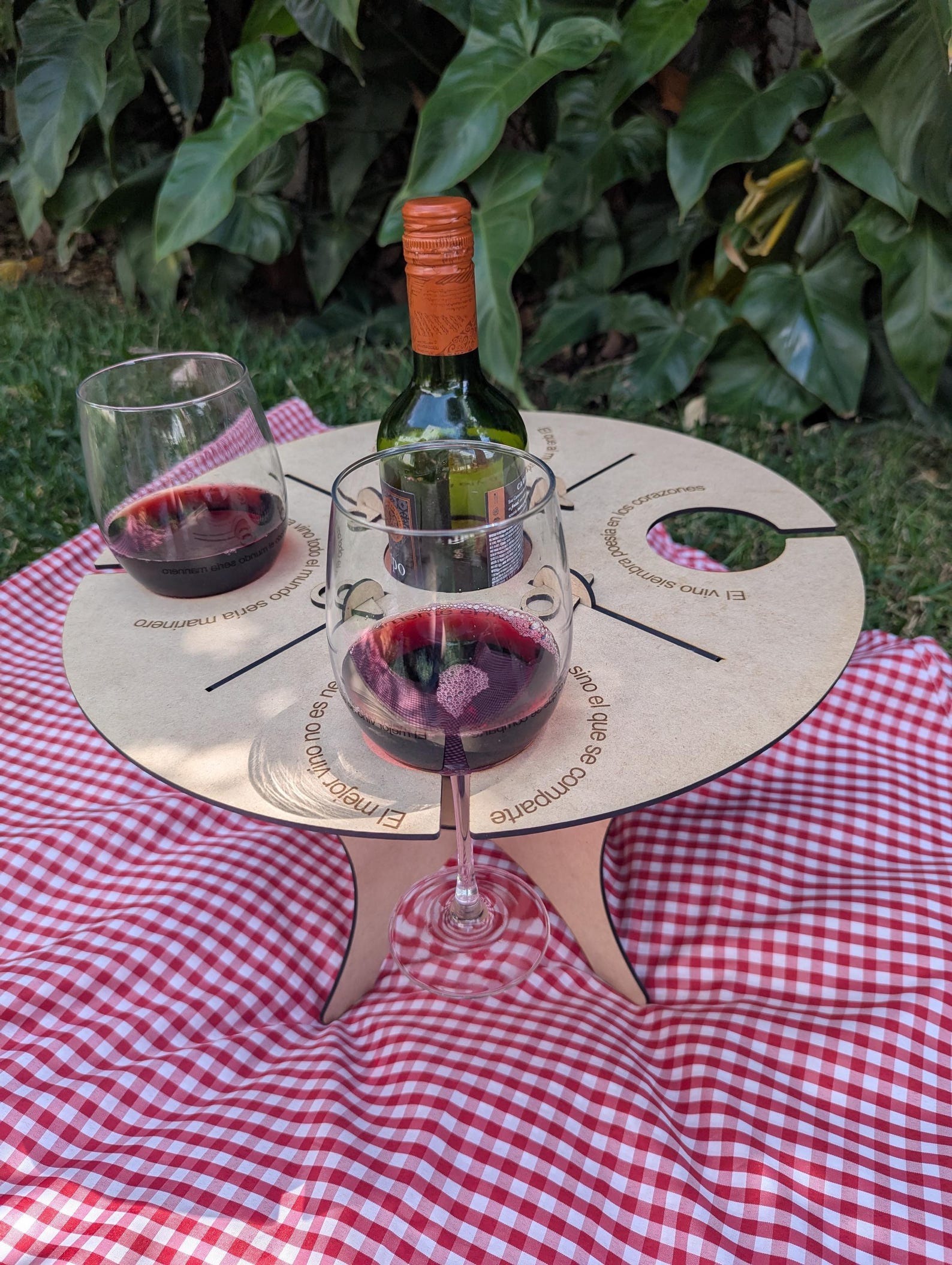 Folding Wine Table - SVG Digital File - Etsy