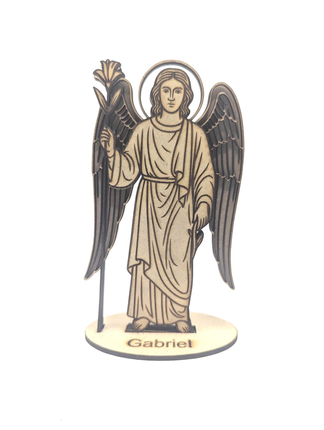 Archangel Gabriel - SVG File for Laser Cutting - Etsy