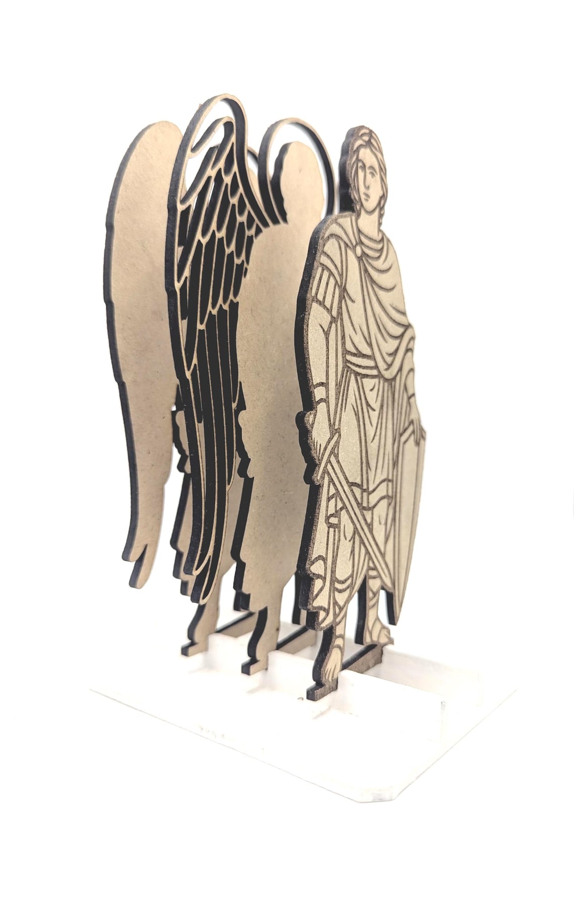 Archangel Michael- SVG File for Laser Cutting - Etsy