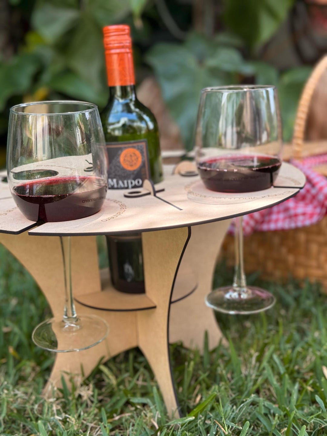 Folding Wine Table - SVG Digital File - Etsy