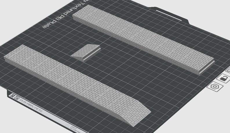 HO Scale | Modular Train Platforms | Diorama (3D Printable) - Etsy