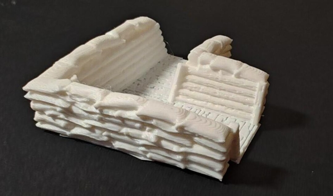 P4 Modular WW1 / WW2 Trench System With Sandbags – 3D Printable STL ...