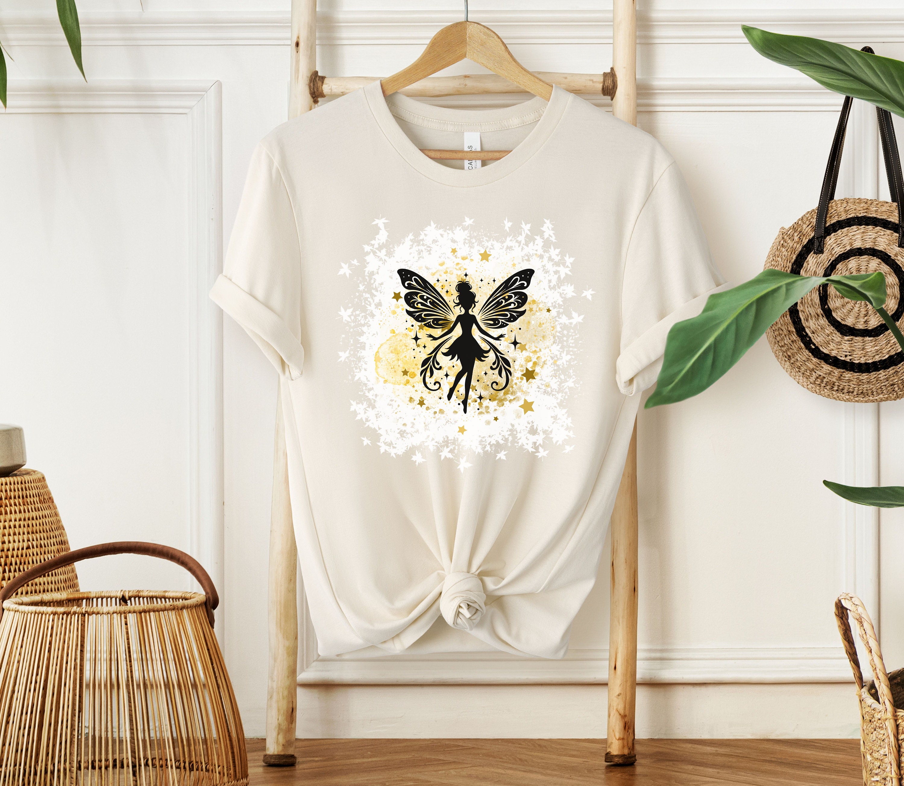 Fairy Silhouette Tee, Fairy T-shirt, Fairycore Clothing, Fairycore ...