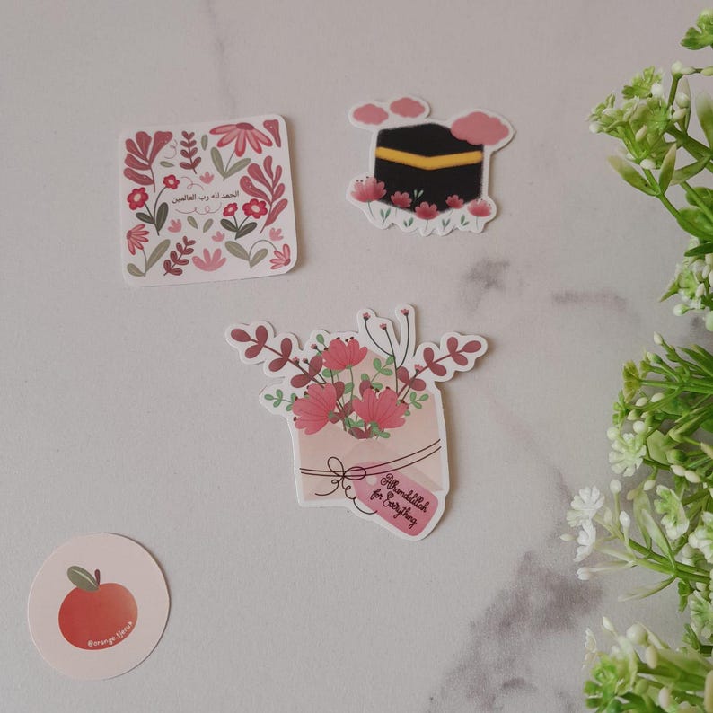 Kaaba Sticker Islamic Stickers Muslim Sticker Journal - Etsy
