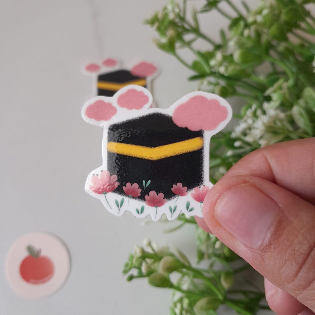 Kaaba Sticker Islamic Stickers Muslim Sticker Journal - Etsy