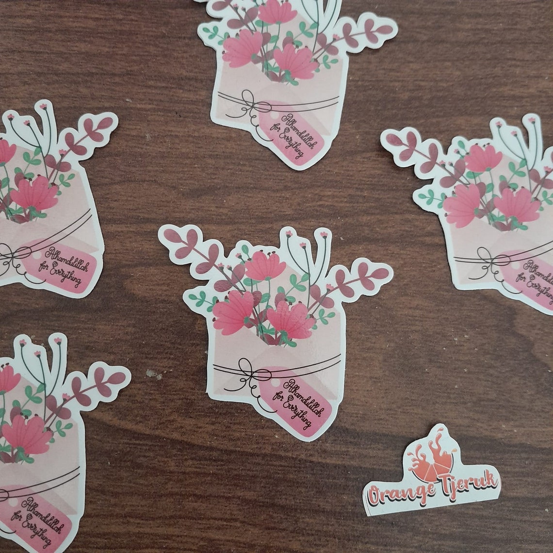 Islamic Quote Stickers Alhamdulillah for Everything Sticker Islamic ...