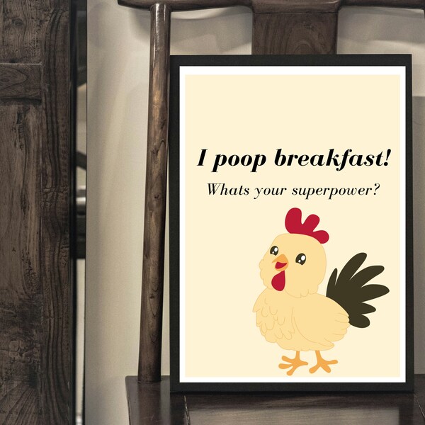 Chicken Breeds Poster - Etsy
