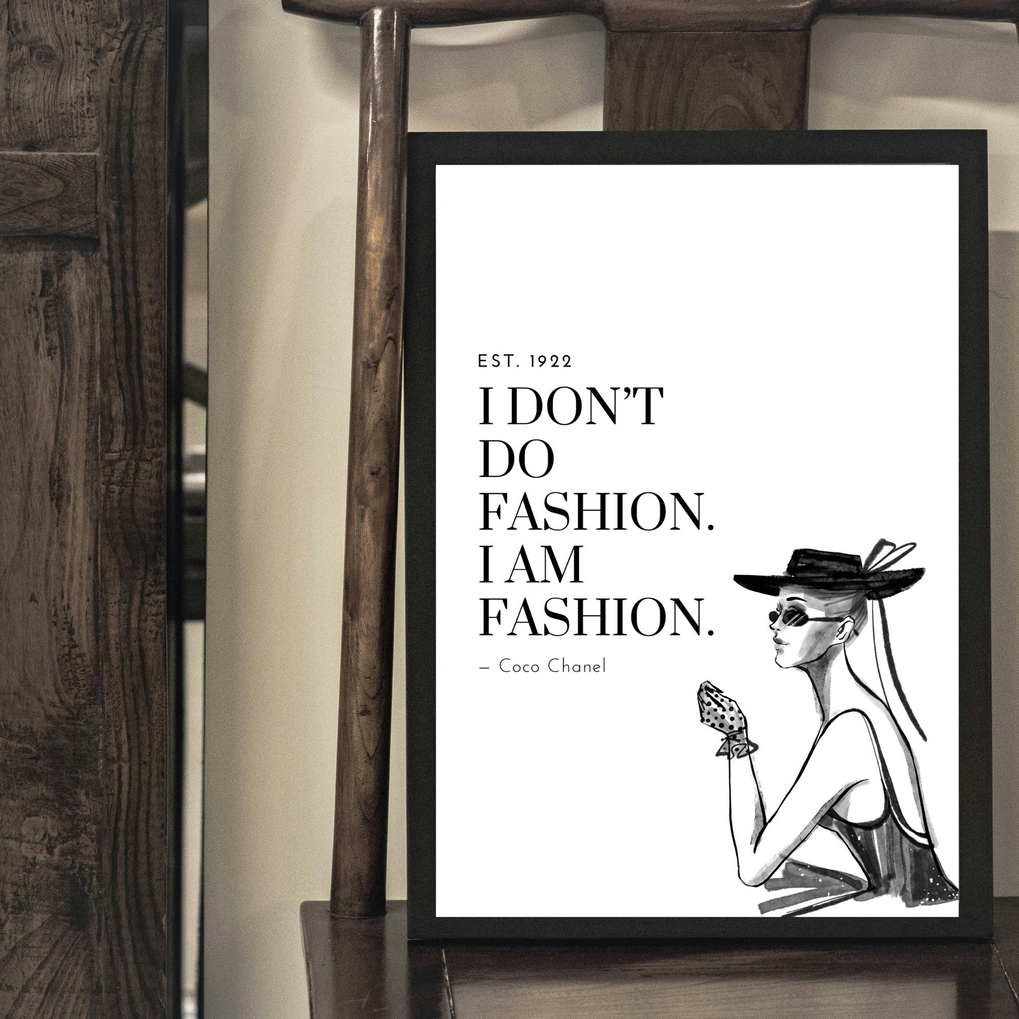 Coco Chanel Design Sketches