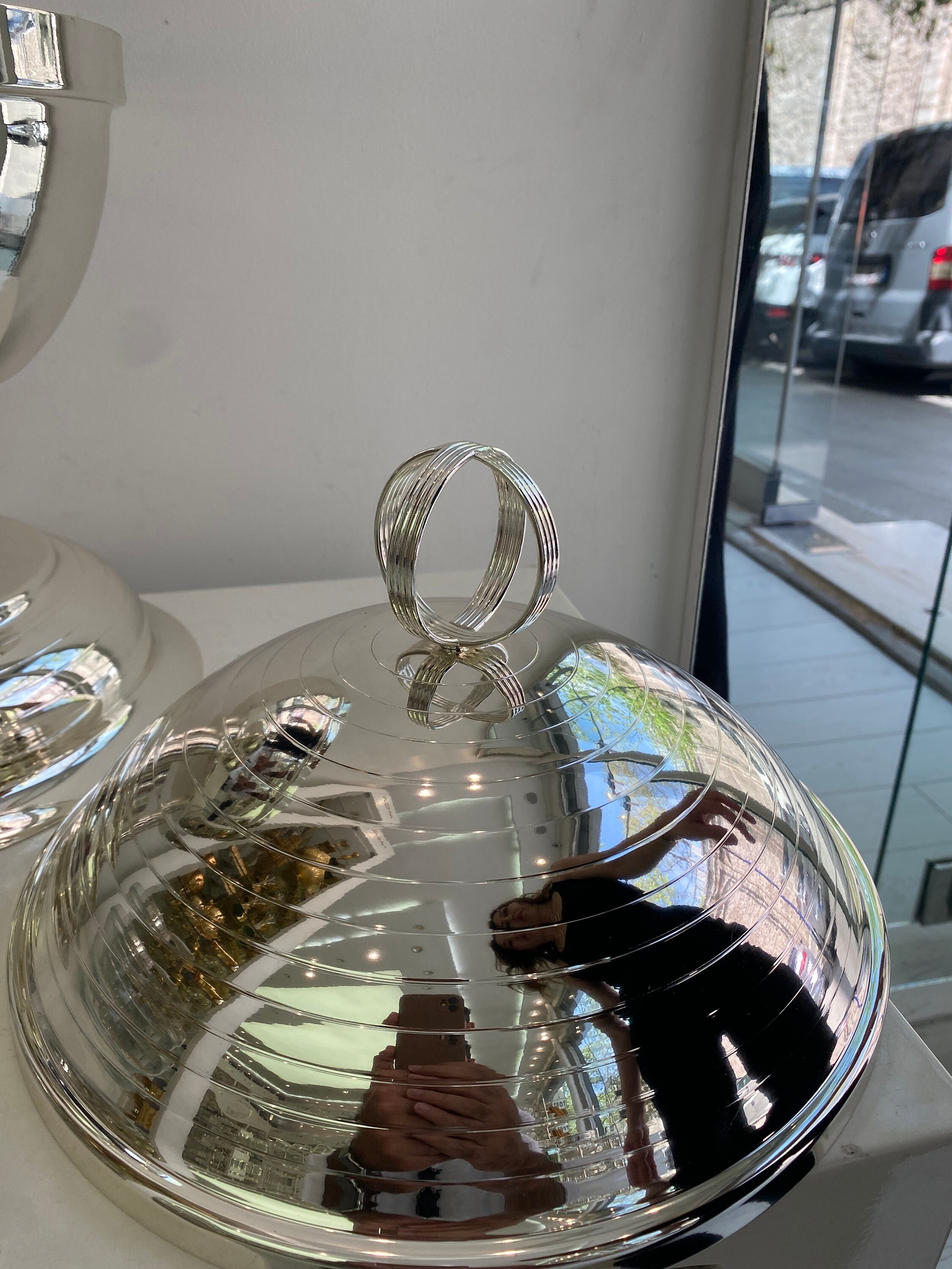 Silver Plated, Food Presentation Stand With Heater Compartment, Soup ...