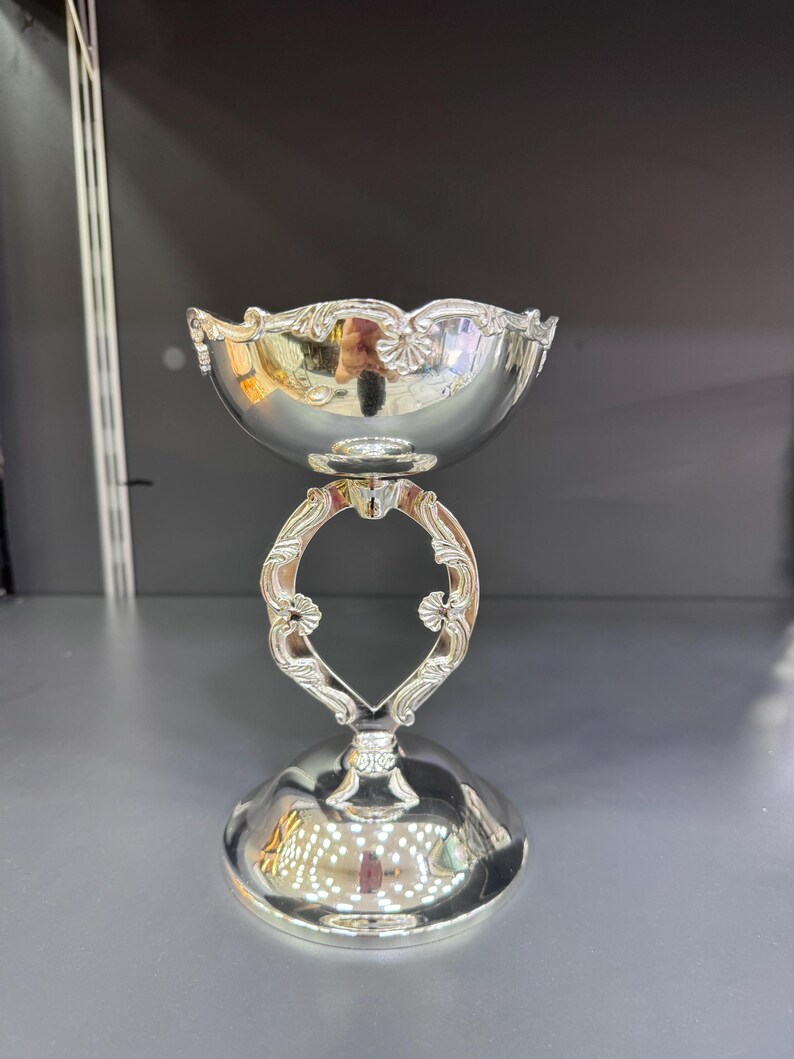 Silver Plated Jam Bowl, Snack Bowl, Sugar Bowl, Decorative Presentation ...