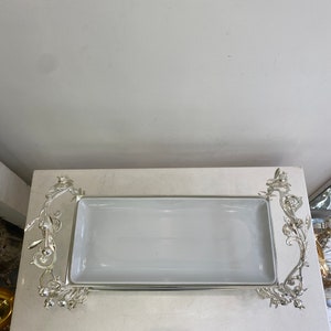 2-tier Silver Plated Cake and Snack Stand. - Etsy