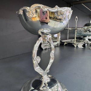 Silver Plated Jam Bowl, Snack Bowl, Sugar Bowl, Decorative Presentation ...