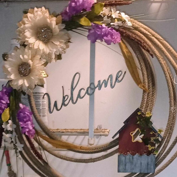 Lariat Wreath - Etsy