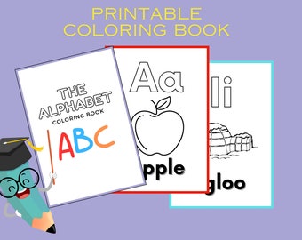 Alphabet Coloring Pages, ABC Coloring Pages, Preschool Coloring Pages ...