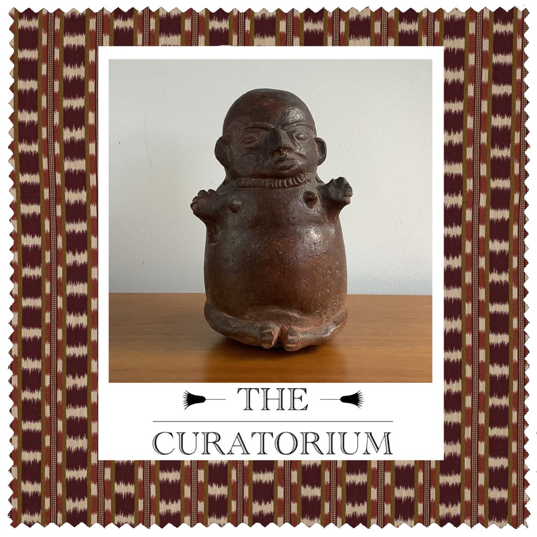 Chancay Pottery Seated Female Figure, Peru, Circa 1100-1400 AD - Etsy