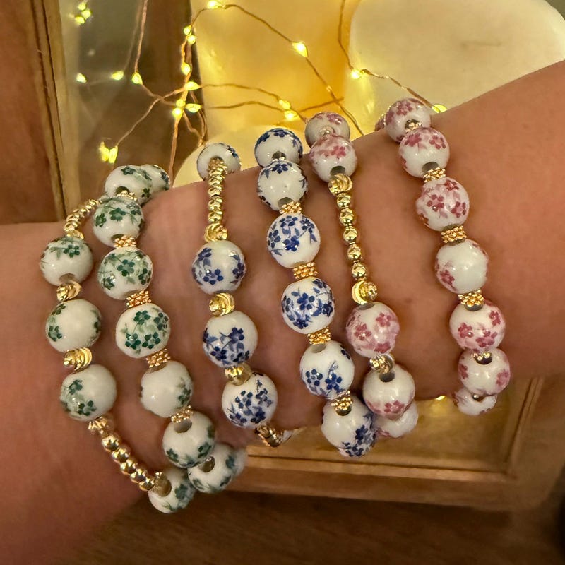Porcelain Bracelet - Etsy