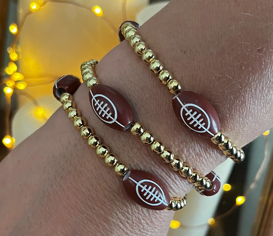 Football Bracelets - Etsy