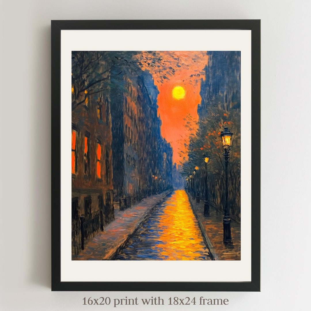 Beacon Hill Haze (c. 1872) Fine Art Print | Monet-inspired ...