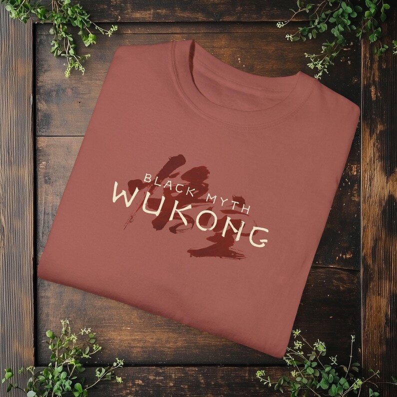Black Myth Wukong T-shirt | Sun King Warrior Design | Chinese Mythology ...
