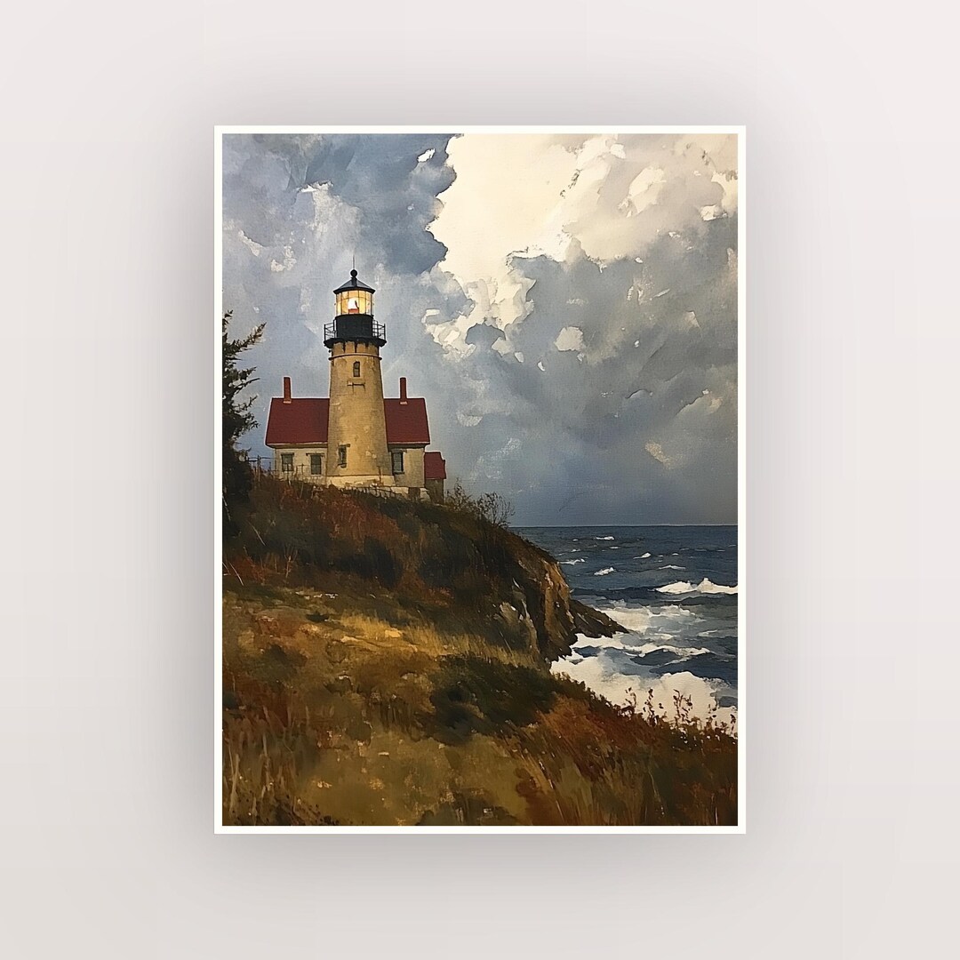 November Sea Sentinel (c. 1875) Fine Art Print | Homer-inspired ...