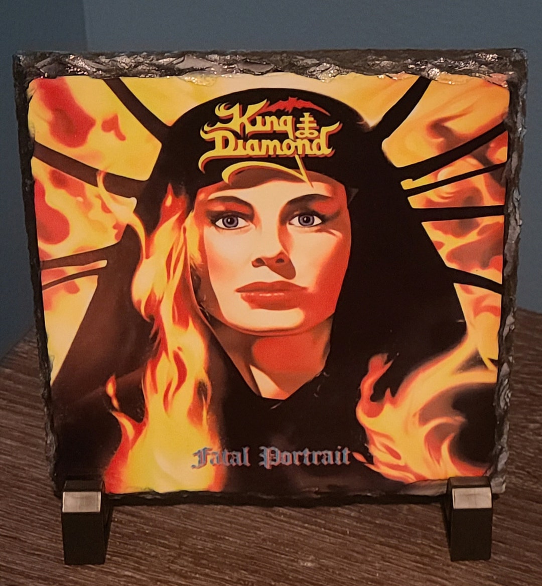 King Diamond: Fatal Portrait Slate 5.6 Inx 5.6 in X .1" NEW (with ...