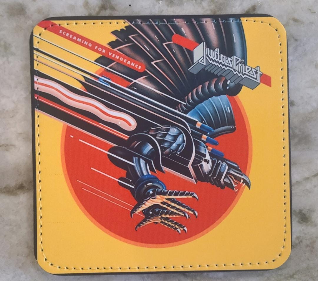 Judas Priest: Screaming Vengeance Stained Glass Point of Entry Turbo ...