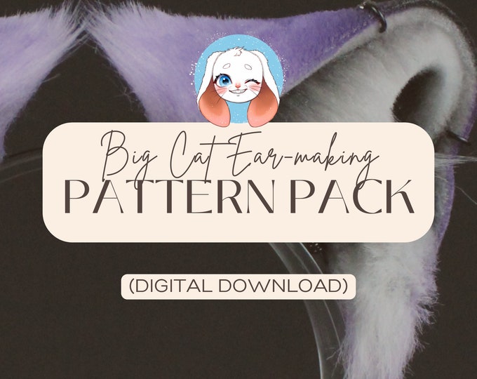 Fox Ears Digital Printable Pattern| DIY Faux Fur Costume Ears - Etsy Canada