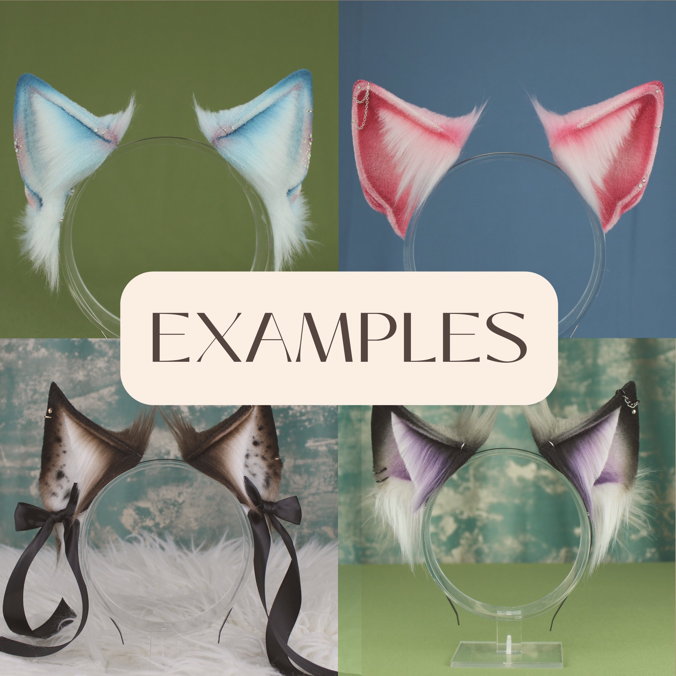 Fox Ear-making Printable Pattern Pack 3-in-1 - Etsy