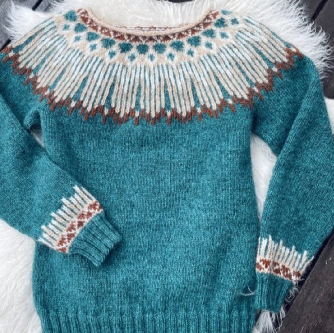 Handmade Icelandic Sweater Lopapeysa Hopi All Colors - Etsy