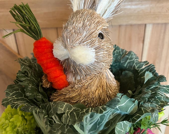 Springtime in the Cabbage Patch, Easter Bunny, Rabbit and Carrot ...