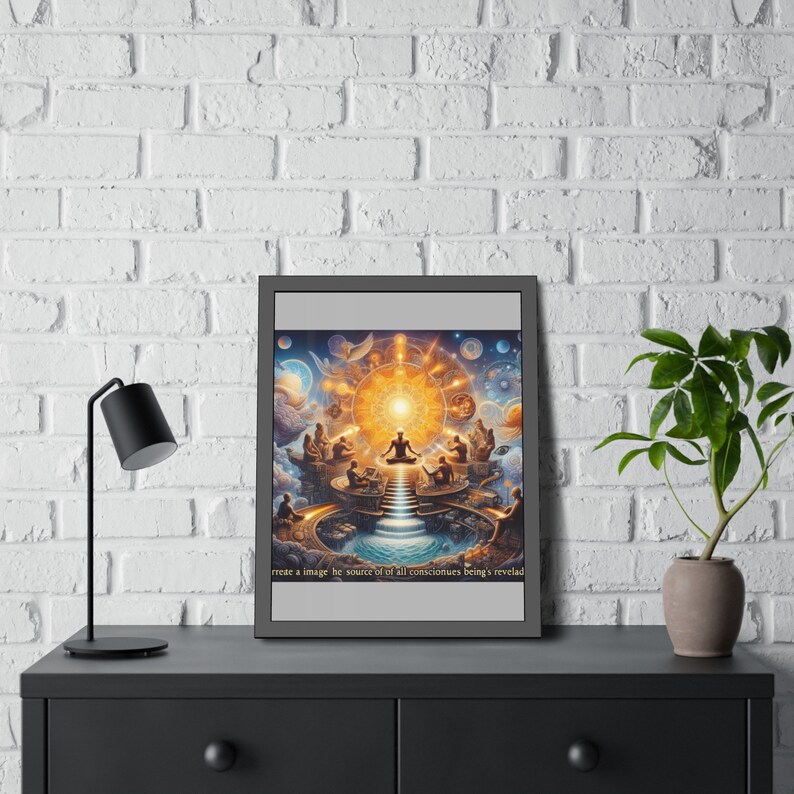 Epoch of Insight: the Nexus of Consciousness, Framed Paper Posters ...