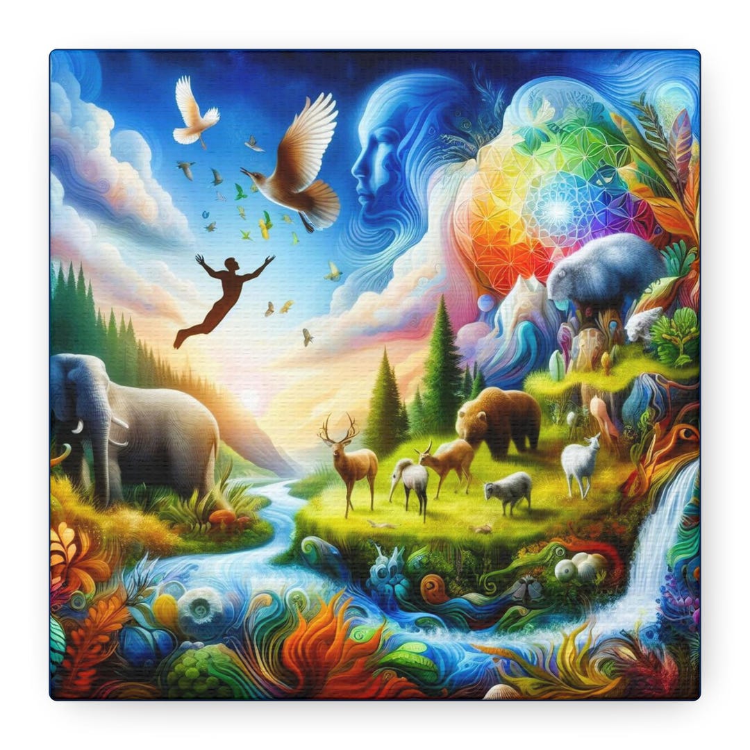 Non-duality Canvas Gallery Wraps - Etsy