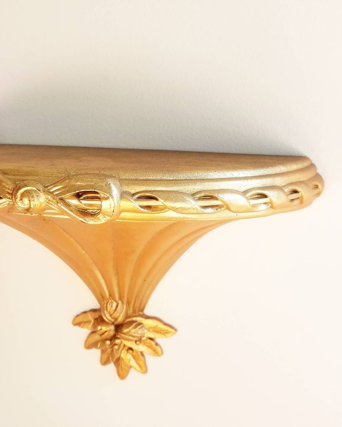 Flush Floating Shelf. Wall Mounted Floating Shelf. Vintage - Etsy