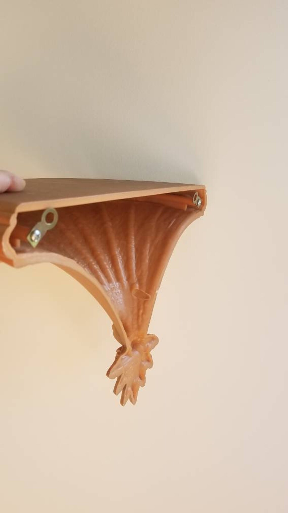 Flush Floating Shelf. Wall Mounted Floating Shelf. Vintage - Etsy