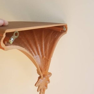 Flush Floating Shelf. Wall Mounted Floating Shelf. Vintage - Etsy