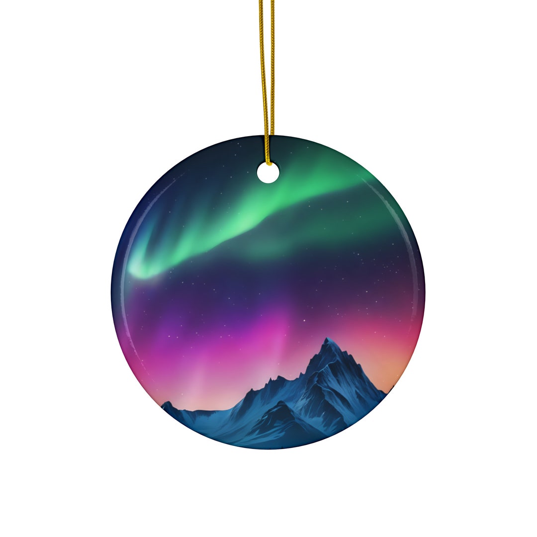Northern Lights Ornament Aurora Borealis Ornament, Northern Lights ...