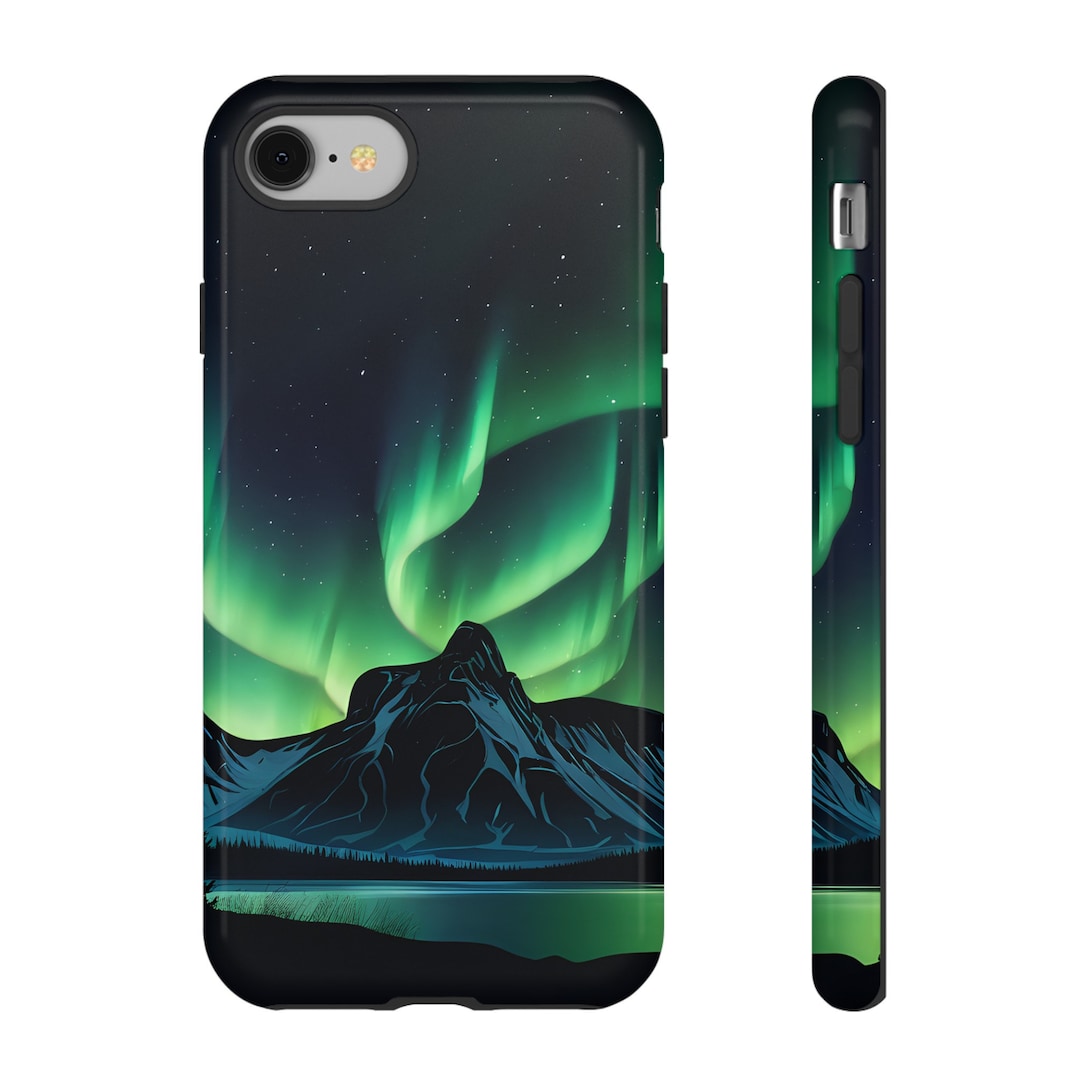 Northern Lights Phone Case, Aurora Borealis, Northern Lights, Colorful ...