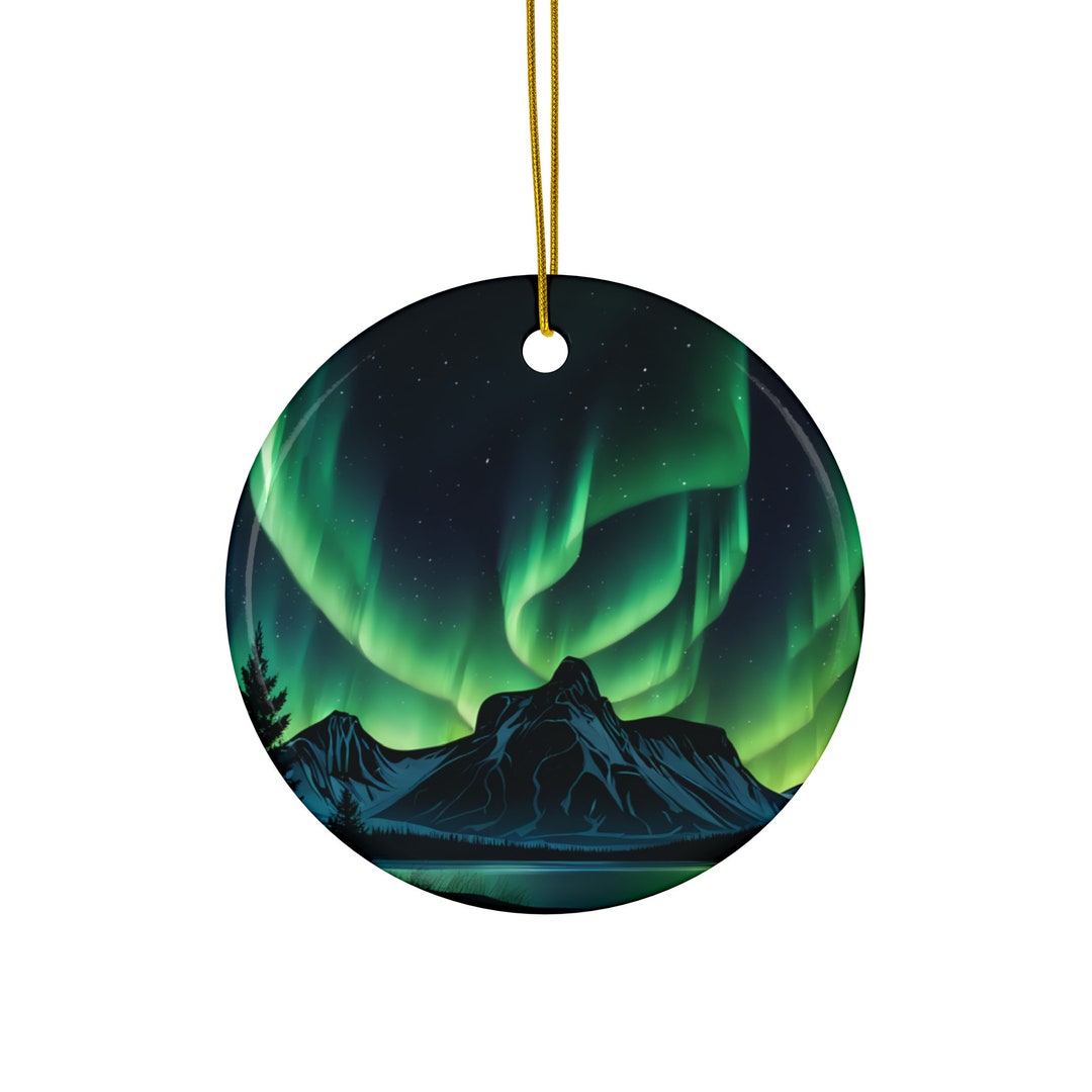 Northern Lights Ornament Aurora Borealis Ornament, Northern Lights ...