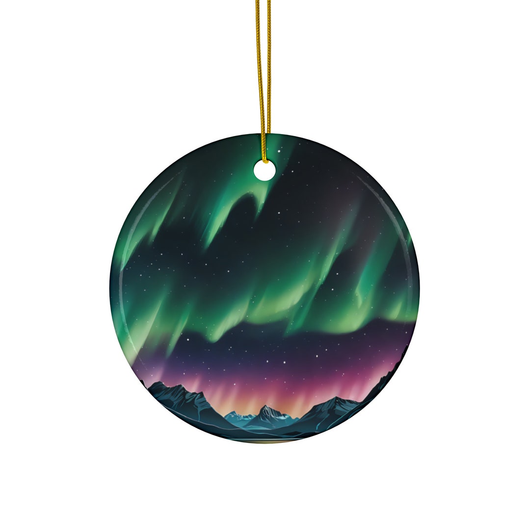 Northern Lights Ornament Aurora Borealis Ornament, Northern Lights ...