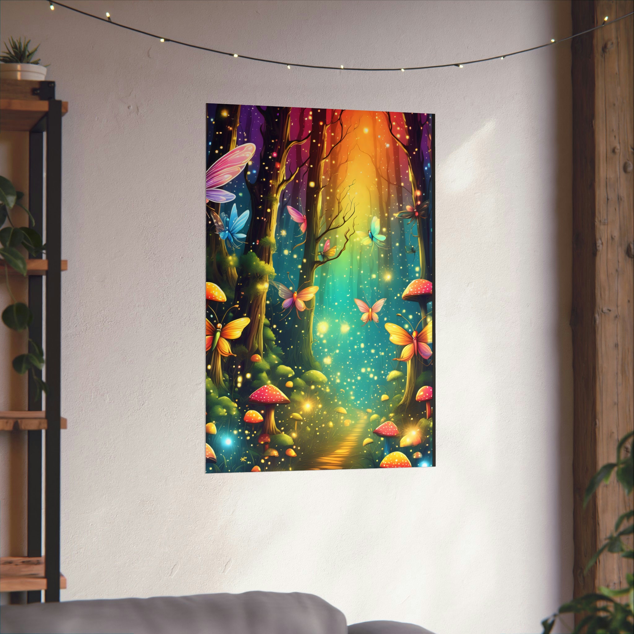 Fairies, Colorful Fairies, Magical, Forest, Fireflies, Fantasy, Dream ...