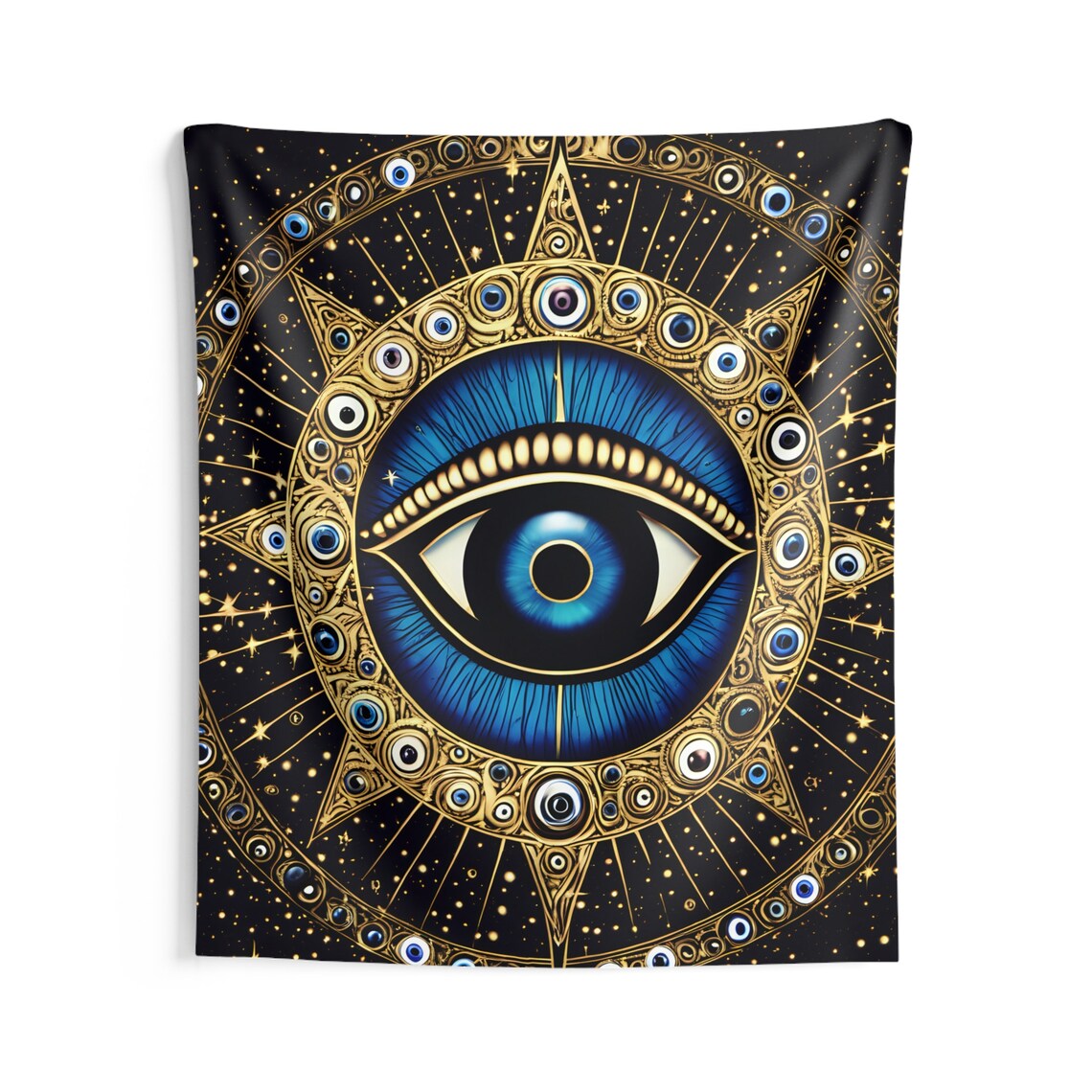 Evil Eye, Christmas, Gift, Protection, Celestial, Indoor Wall ...