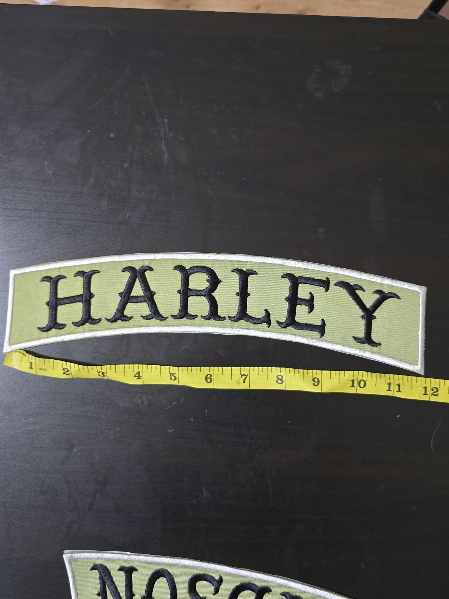 Harley Davidson Willie Rockers Embroidery Patch Biker Motorcycle Patch ...
