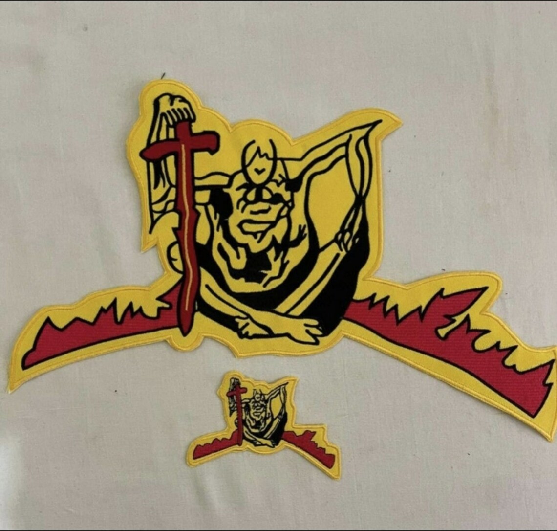 Patches Pagans Motorcycle Iron on Biker Rider Vest MC Embroidered ...