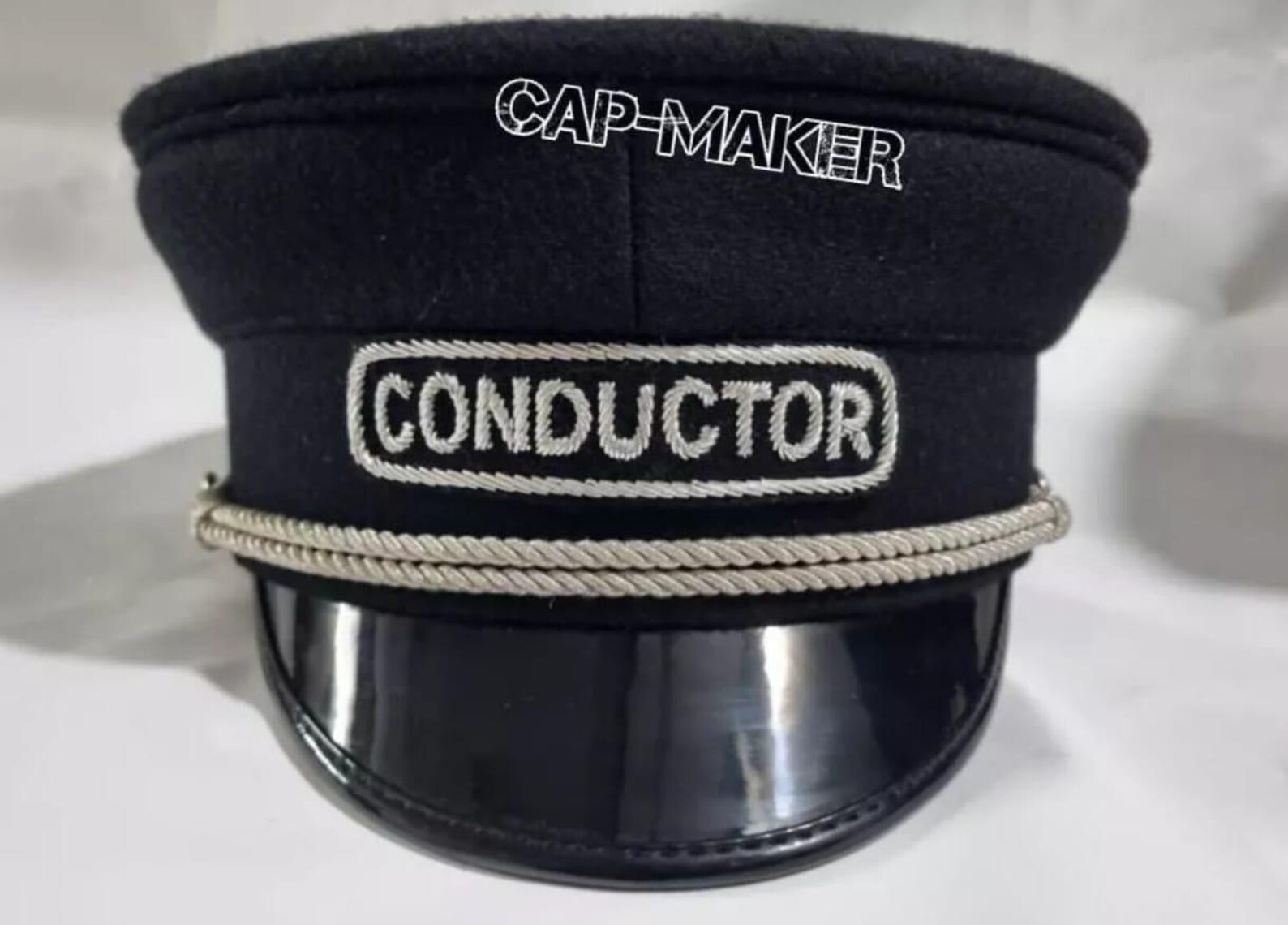 Train Conductor Railway Cap Railroad Officer Style Hat - Etsy