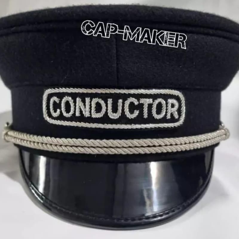 Adult Train Conductor Hat - Etsy